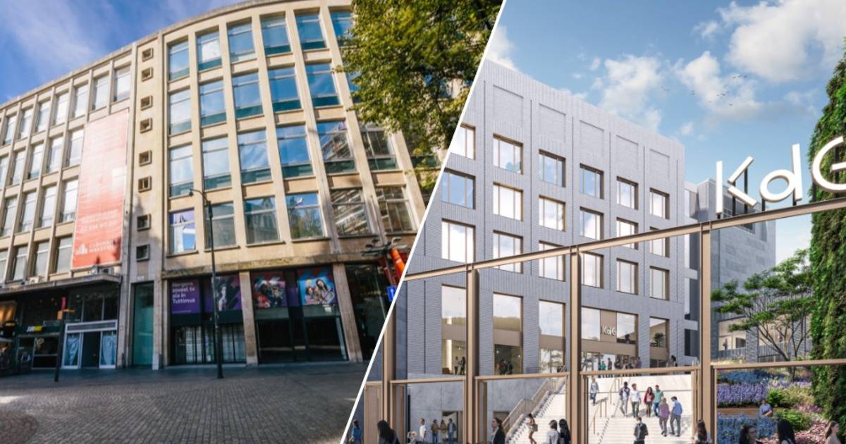 Bouwproject KdG op Meir uit het slop: werken nieuwe campus (mét winkels ...