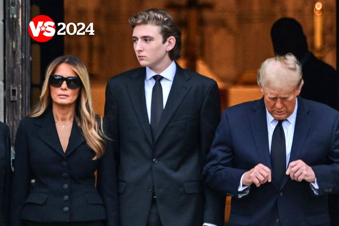 Melania Trump serveert politiek debuut van zoon Barron (18) af: “Hij ...