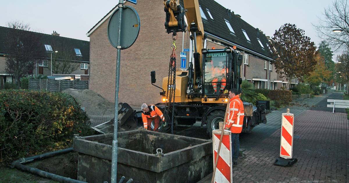 Ondergrondse containers nog niet in de grond; Culemborgs afvalbedrijf ...
