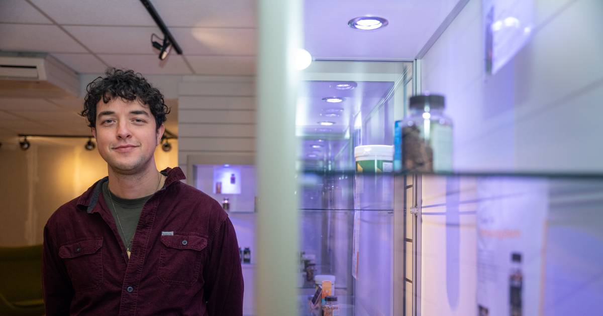 Yoram verkoopt paddenstoelen om te focussen in plaats van te trippen ...