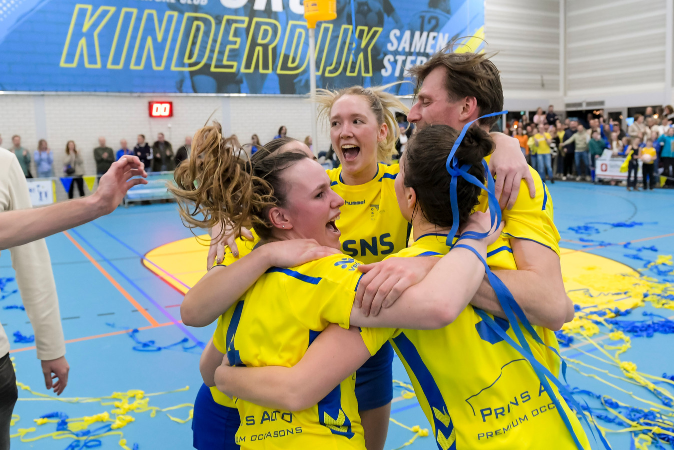 Zaaltitel maakt hattrick Kinderdijk compleet: ‘Ik kreeg kippenvel over ...