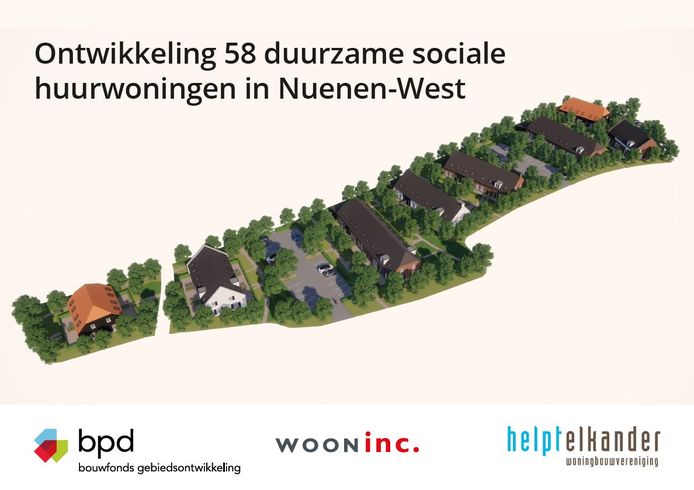 Sociale huurwoningen in Nuenen-West in handen van Eindhovense corporatie Wooninc | Nuenen ...