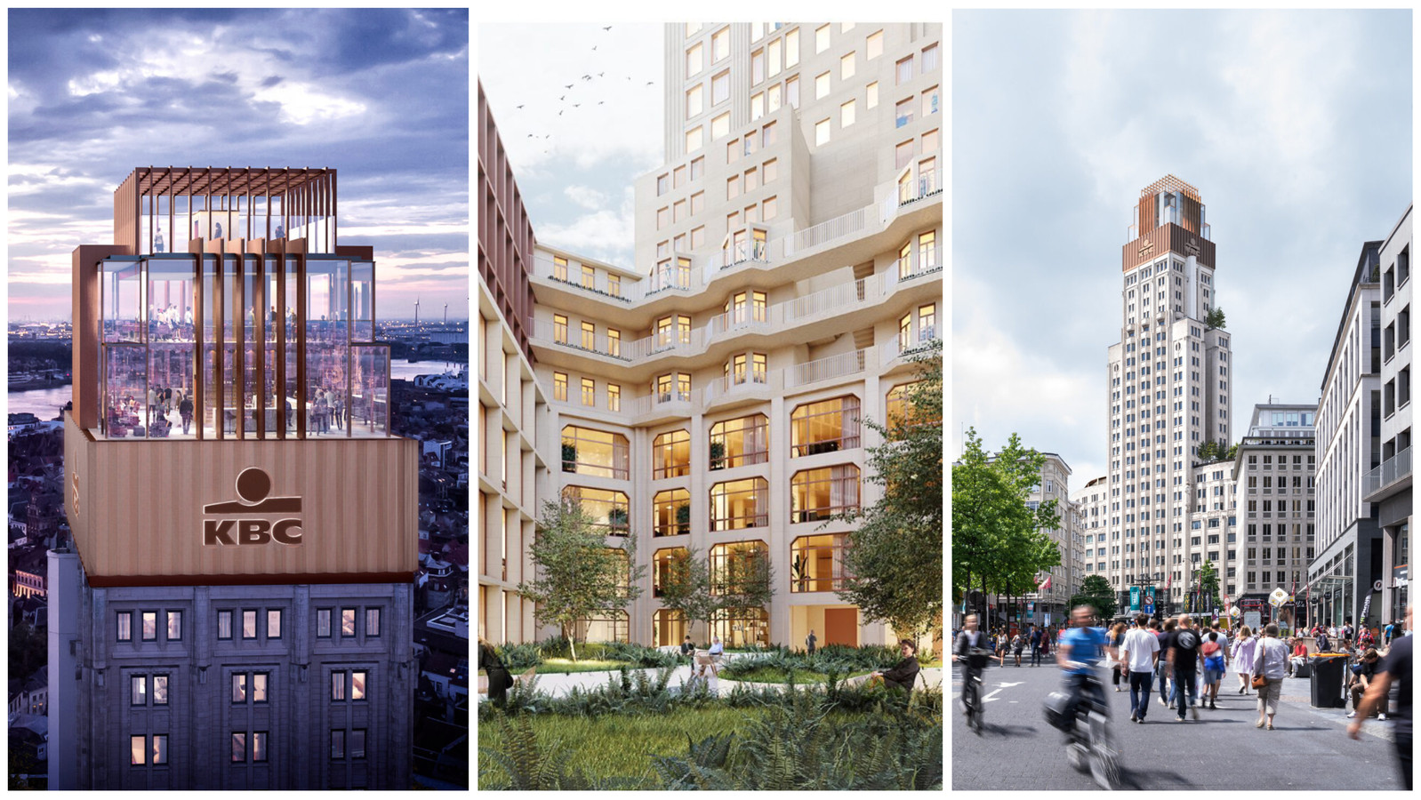 IN BEELD. Zo had nieuw ontwerp Boerentoren er ook kunnen uitzien ...