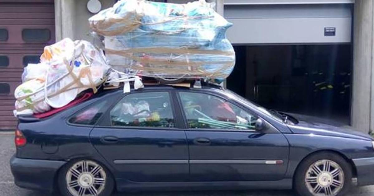 Deze wagen is een beetje overbeladen.... | Buitenland | hln.be