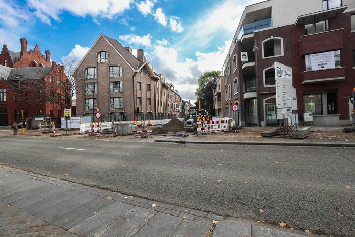 IN BEELD. Werken in Hasseltse Toekomststraat vangen aan | Hasselt | hln.be