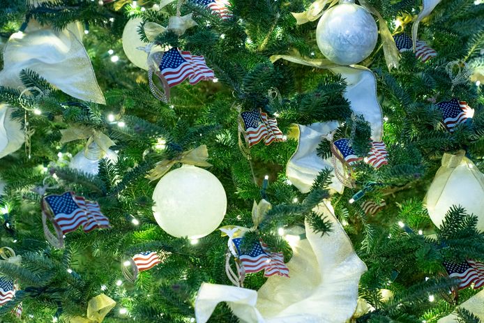 BINNENKIJKEN. Witte Huis al helemaal in kerstsfeer, Melania geeft een ...