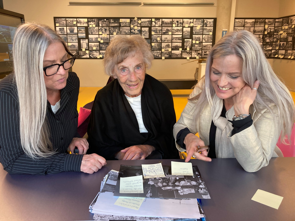Lia de Clerk, eerste inwoonster van Almere, op 90-jarige leeftijd ...