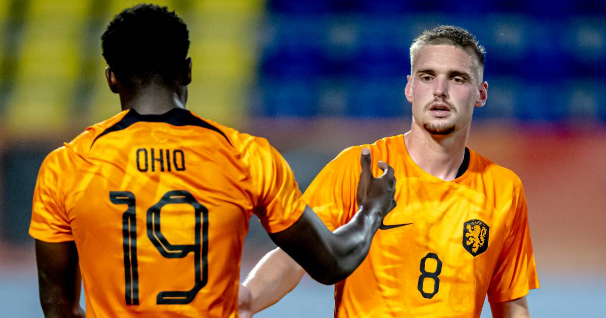 Noah Ohio en Kenneth Taylor houden Jong Oranje op maximale score in EK-kwalificatie | Nederlands ...