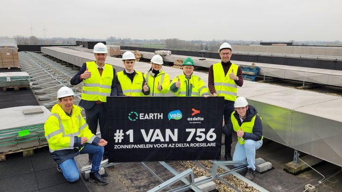 AZ Delta legt 756 zonnepanelen op dak: “Goed voor vier procent van het ...