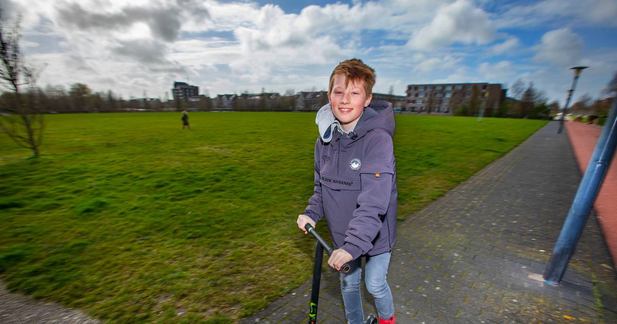 Jelte opent woensdag de skatebaan die hij zelf regelde | Zoetermeer | AD.nl