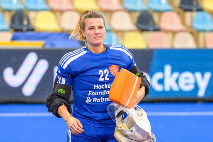 Trotse HC Den Bosch-keepster Josine Koning blij dat zij de nummer één ...