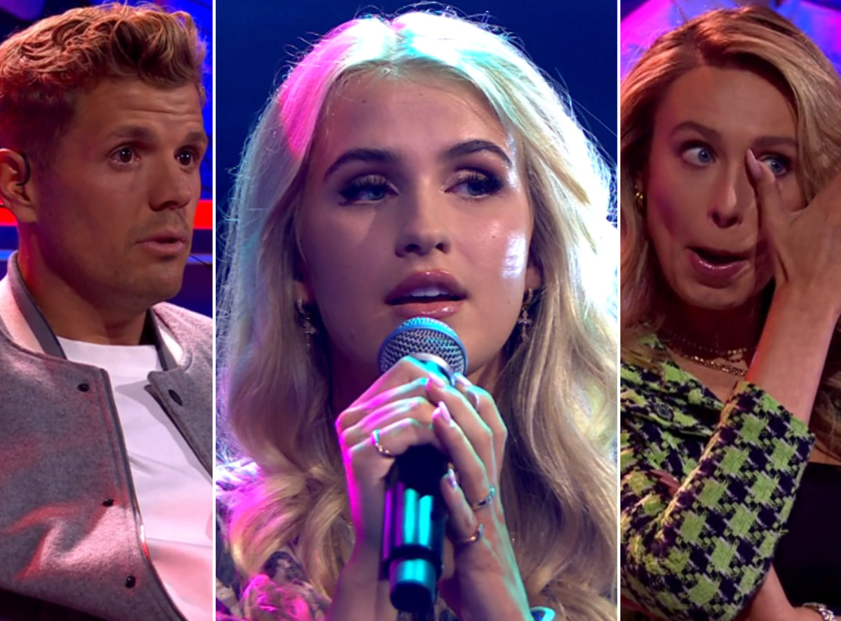 Panel sprakeloos na optreden van nichtje (18) van Voice-ster in Dna ...