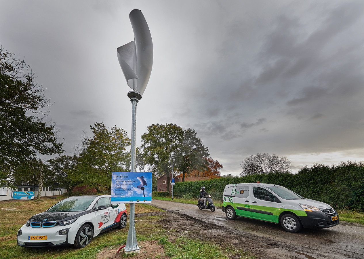 Windwokkel op een sokkel biedt Uden nieuw energieperspectief | Foto | bd.nl
