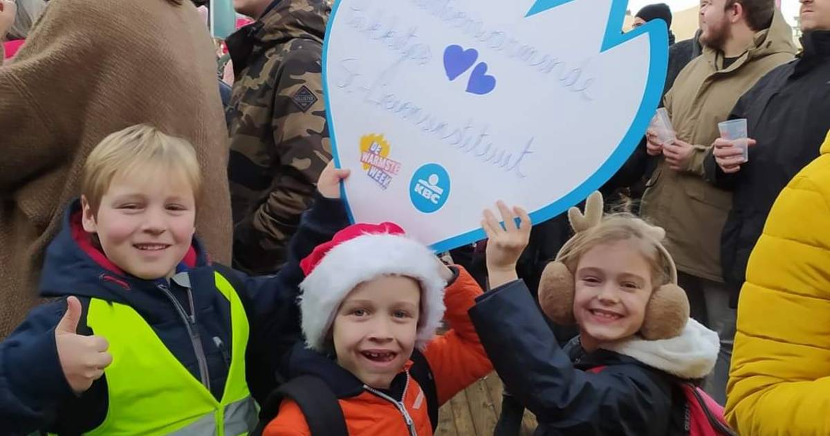 Sint-Lievensinstituut zamelt 3.000 euro in voor Warmste Week: “Men ...