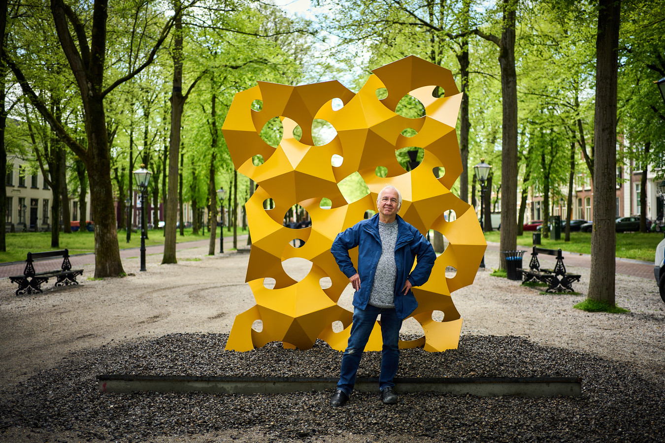 Willem Fabels koopt kunst van Rinus Roelofs en maakt Hengelo blij: ‘Dat ...