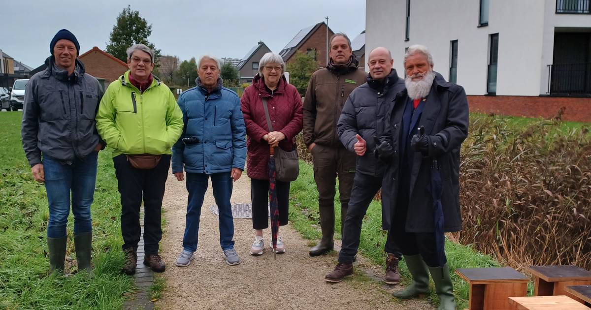 Kris maakt 20 nestkastjes voor het Vicognebos in Bredene | Bredene | hln.be