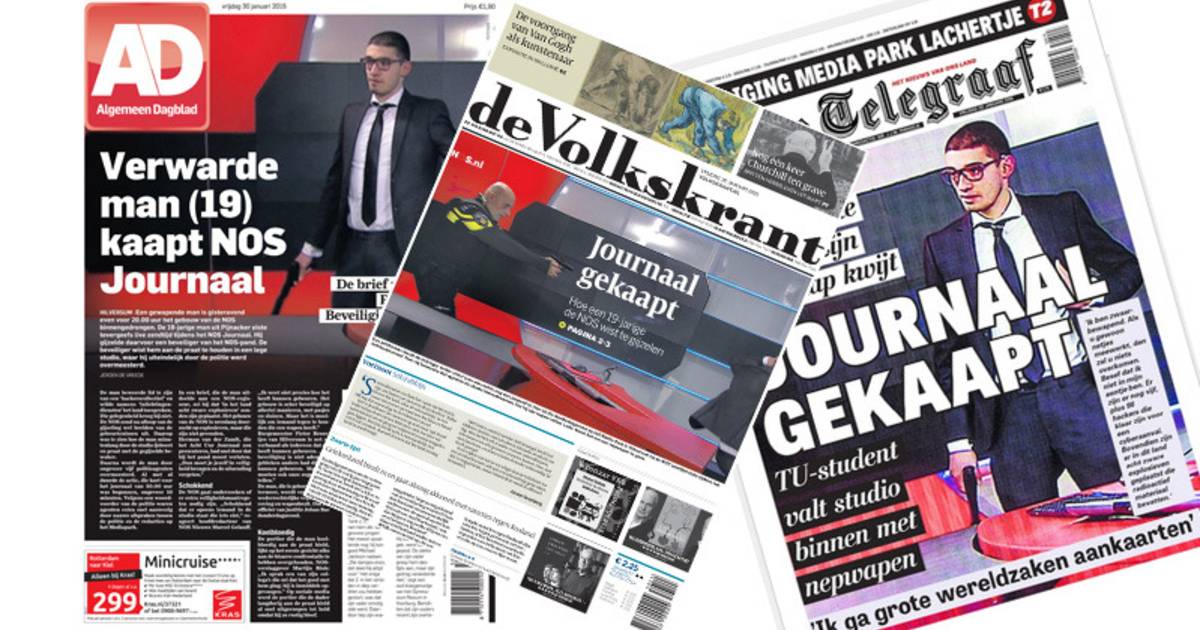 Kaping NOS-journaal centraal in kranten | Binnenland | AD.nl