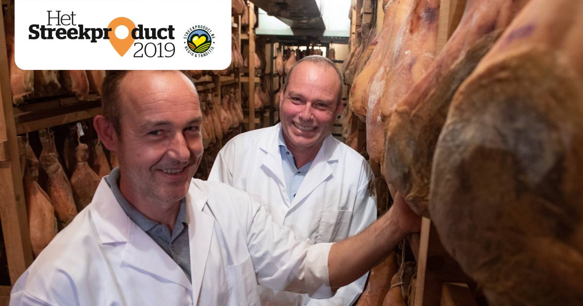 Vlaamse gedroogde hesp van St. Eloy: “Zout en veel tijd geven onze hesp ...