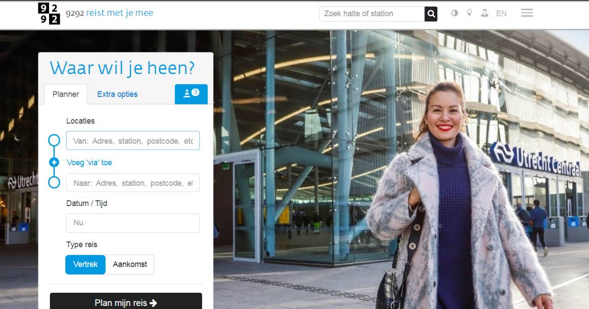 Reisplanner 9292 haalt eigen site uit de lucht om app lucht te geven ...