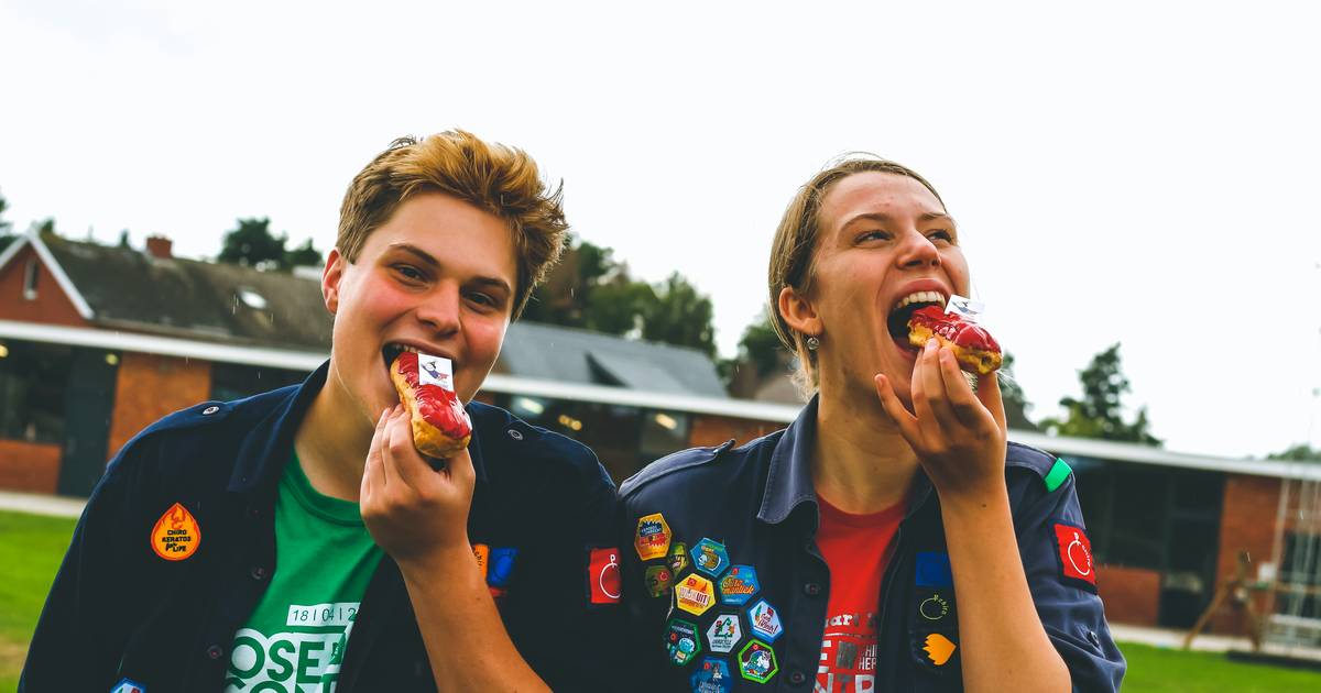 Rode sjoekes en filmpjes voor de klas: zo zet de Herenthoutse ...