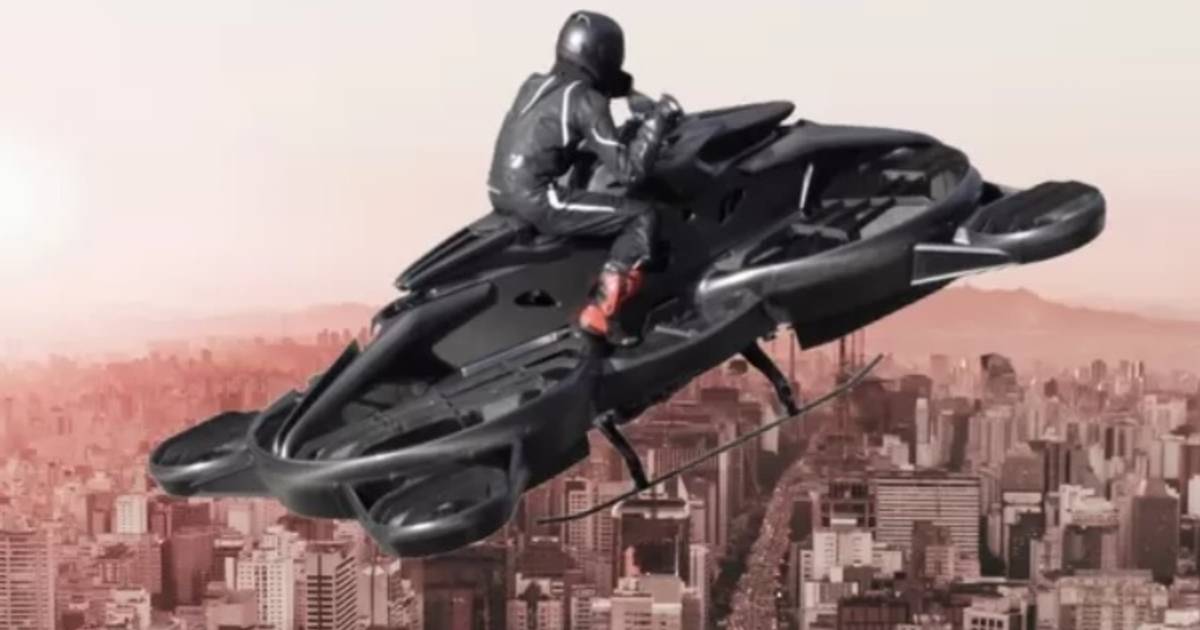 Vliegende motorfiets nu al te koop in Japan voor 778.000 euro | Het ... Vliegende motorfiets nu al te koop in Japan voor 778.000 euro | Het ...