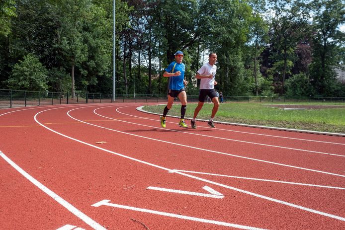Lopers houden virtuele competitie in Booms park | Boom | hln.be