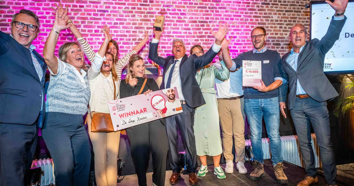School De Lage Kouter wint Eten is Feest award met project rond ...
