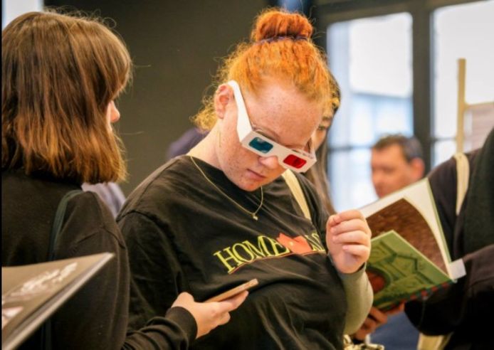 De Studio transformeert van theater naar pop-upboekenwinkel met Grafixx | Antwerpen | hln.be