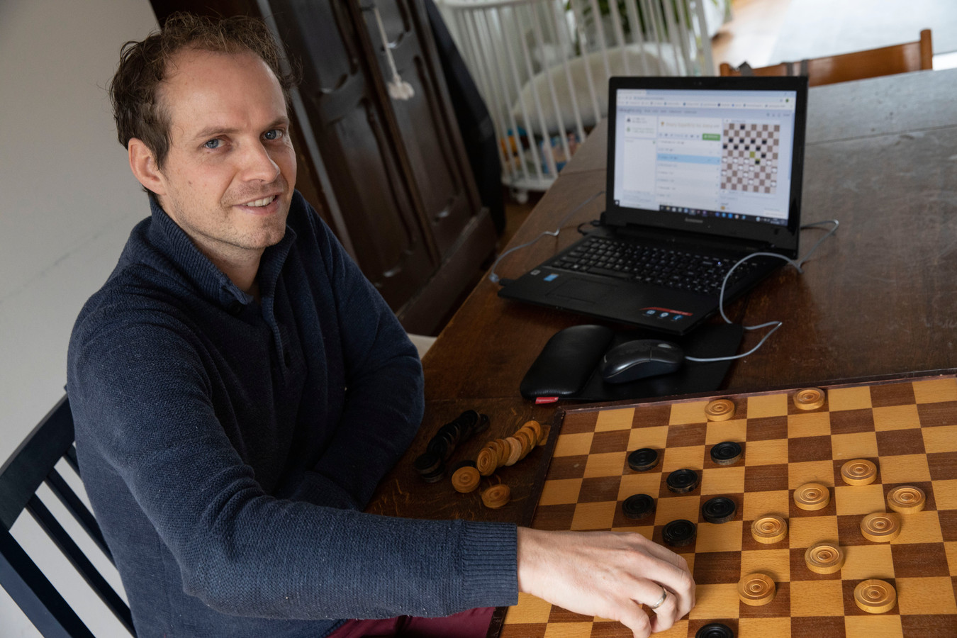 Provoost heeft eindelijk zijn eerste overwinning op NK dammen te pakken ...