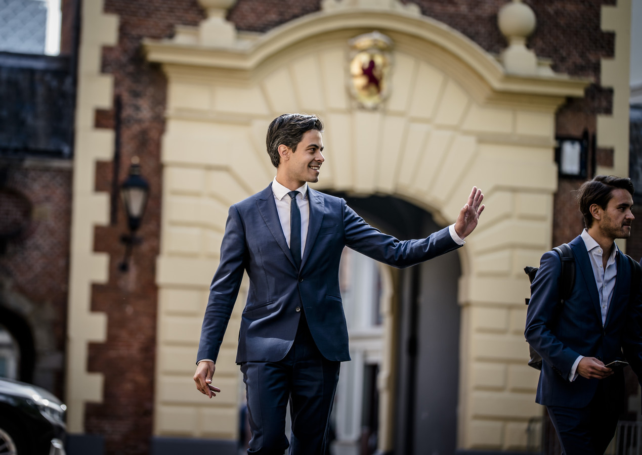Ook bij Rob Jetten kun je de kracht van kleding aan het werk zien ...