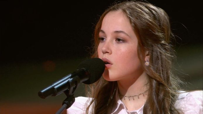 Net geen eindwinst, maar The Voice Kids levert Faela uit Heerle haar ...