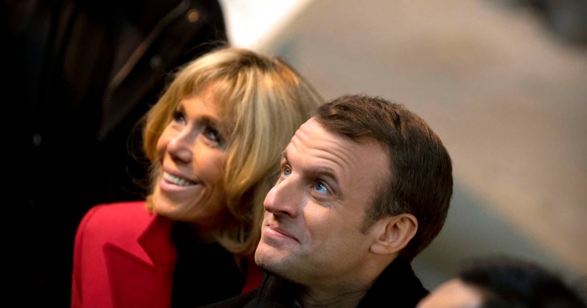 Macron toont feministisch kantje tijdens tv-interview: "Brigitte is ...