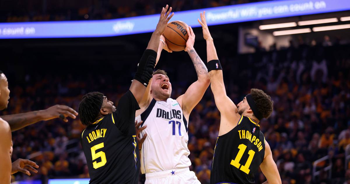 Golden State étouffe Dallas lors de la première manche de la finale de ...