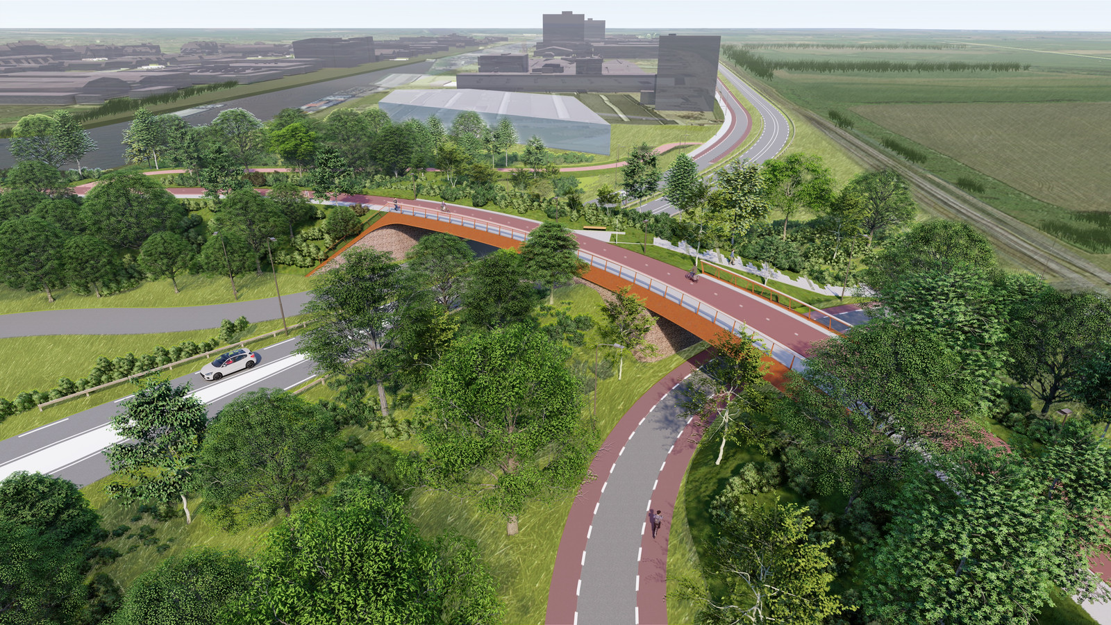 Twee nieuwe bruggen in Lochem hebben een naam en zo gaan ze heten | Foto | destentor.nl