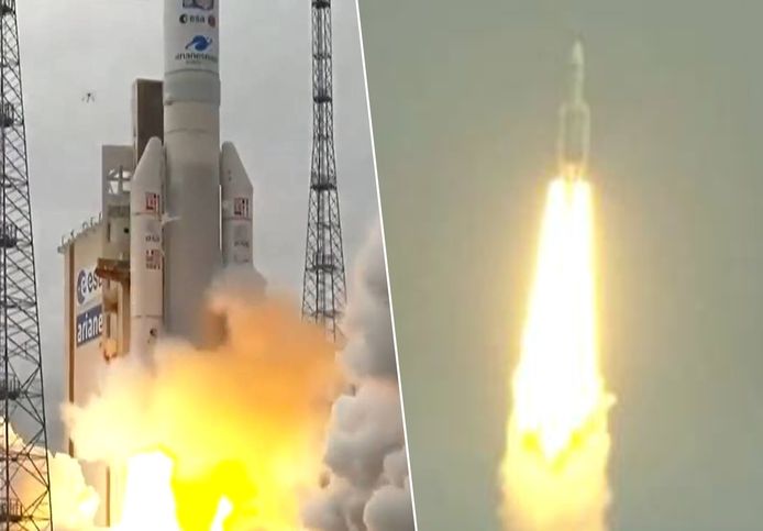 LIVE. Tweede poging geslaagd: Europese JUICE-ruimtesonde vertrokken ...