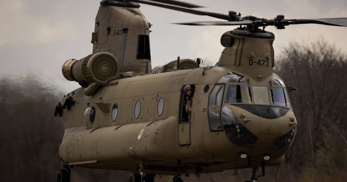 Chinook transporthelikopter van Defensie komt naar Boerenerfdag Dussen ...