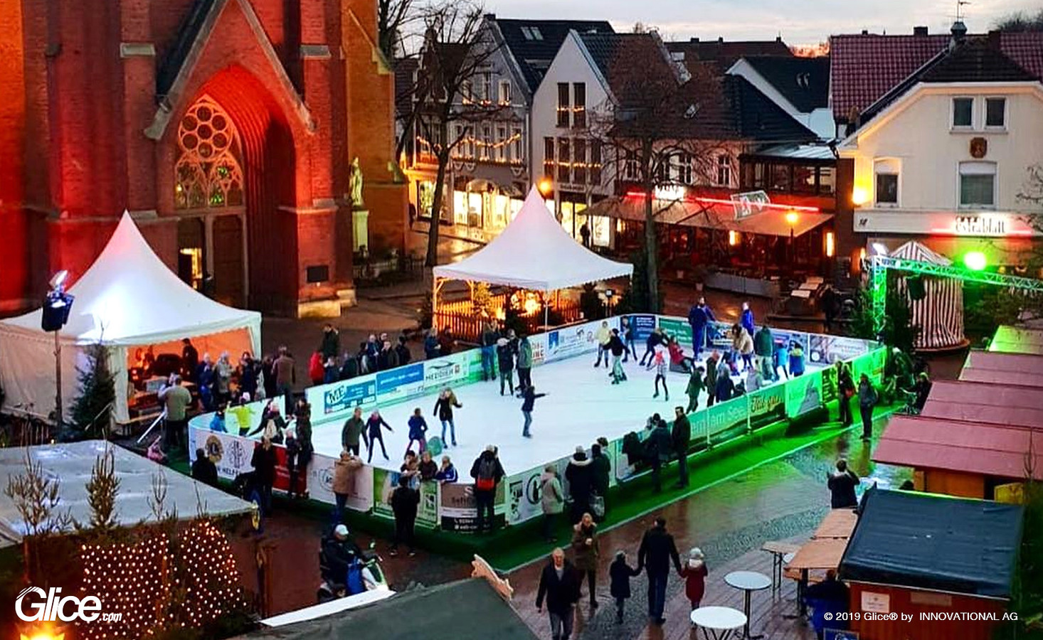 Schaatsen aan de Schelde; strandpaviljoen Bar Goed wordt ...