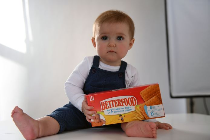 Koekjesmerk LU verandert voor het eerst babygezicht op verpakkingen ...