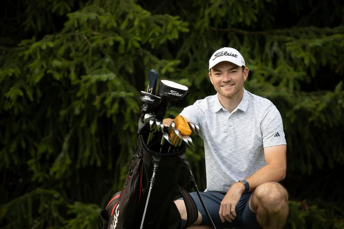 Lars Keunen zoekt zijn weg omhoog in het internationale golf: ‘Droom er ...
