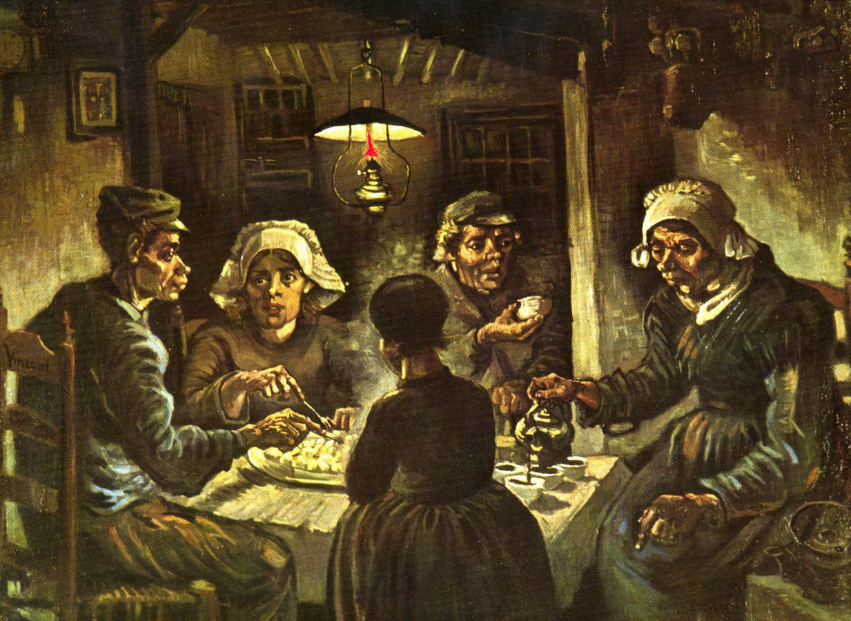 'Aardappeleetster Sien' geschilderd door Vincent van Gogh verkocht voor ...