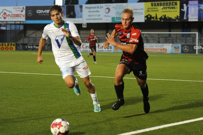 Tibe Vanhaeren kijkt met KVK Tienen ex-club OHL in de ogen in rasechte ...