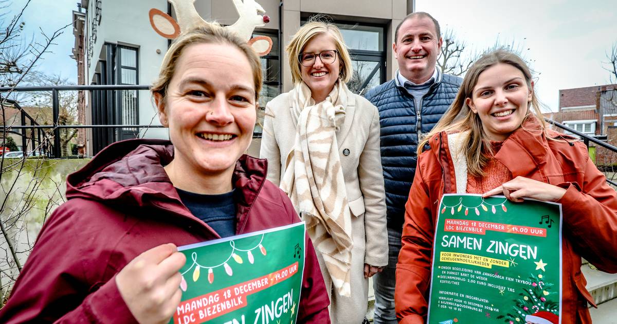 Samen kerstliedjes zingen in Oudenburg | Oudenburg | hln.be