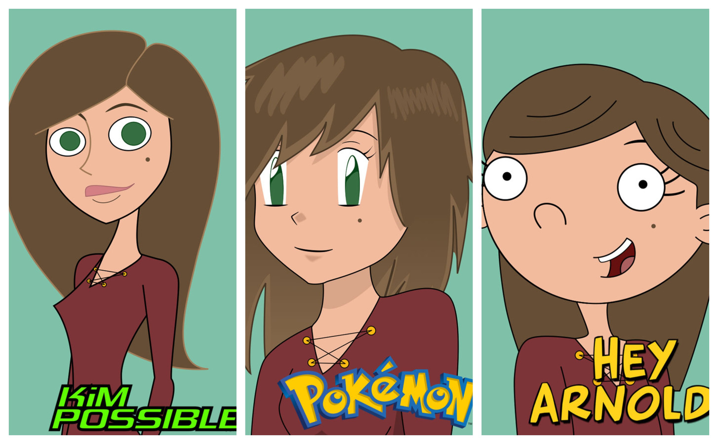 Dit meisje tekende 50 cartoonversies van zichzelf. Herken jij alle ...