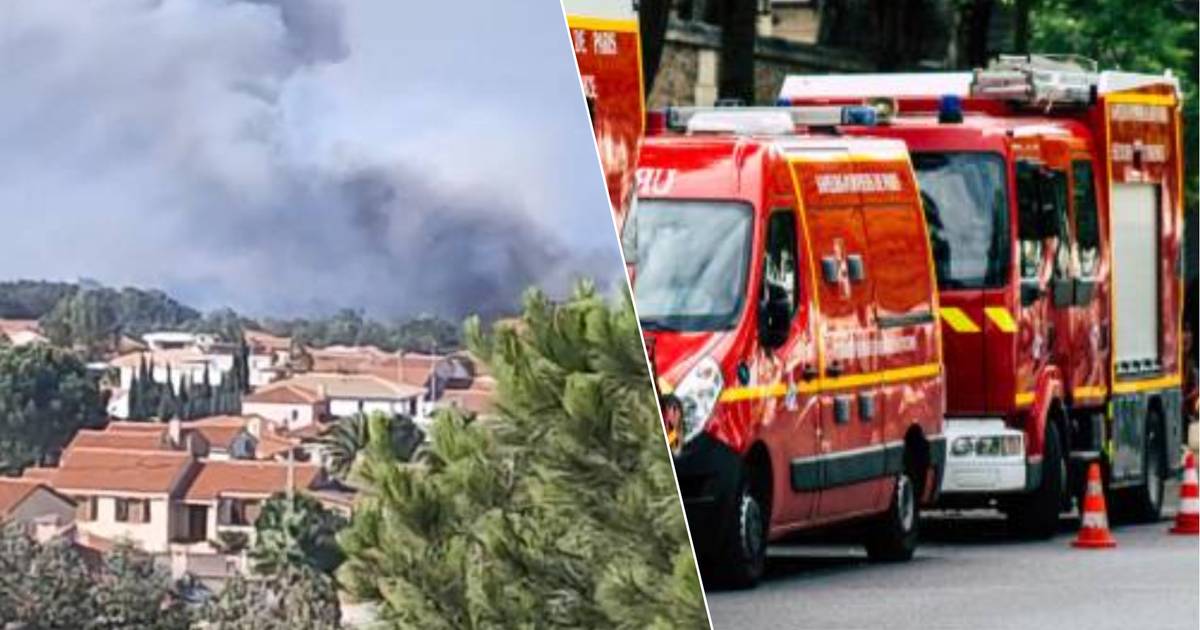 Evacuaties om bosbrand in uiterste zuiden van Frankrijk, ook camping ...