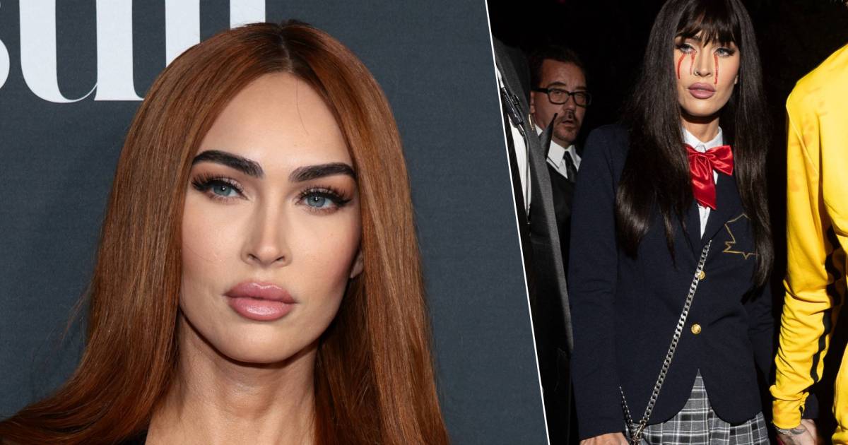 Megan Fox breekt met Halloweenoutfit regel van acteursstaking in ...
