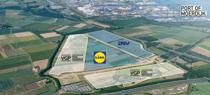 Reusachtig distributiecentrum DSV op Logistiek Park Moerdijk breekt ...