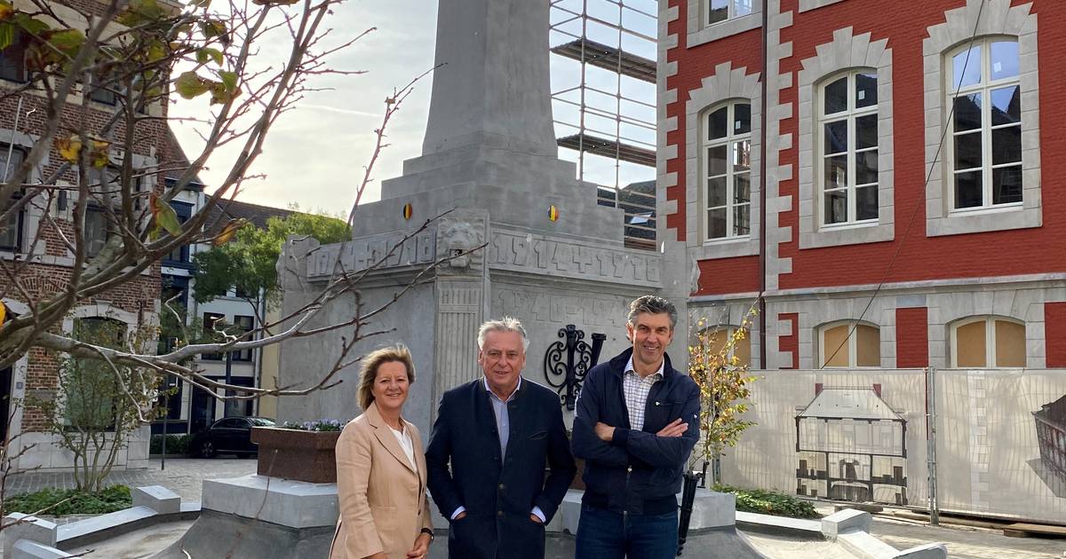 Tongeren restaureert oorlogsmonument aan Graanmarkt | Tongeren | hln.be