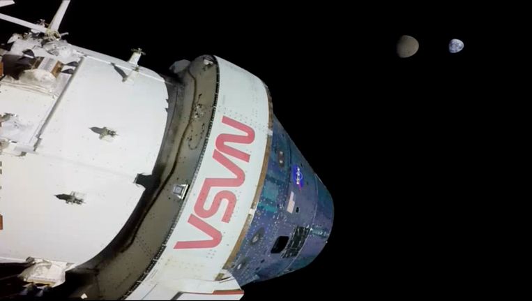 Record voor Orion: nooit eerder was ruimteschip voor mensen zo ver van ...