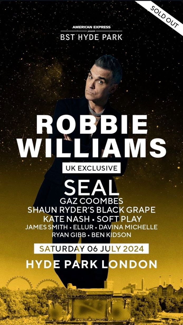 Davina Michelle staat in voorprogramma concert Robbie Williams | Show ...