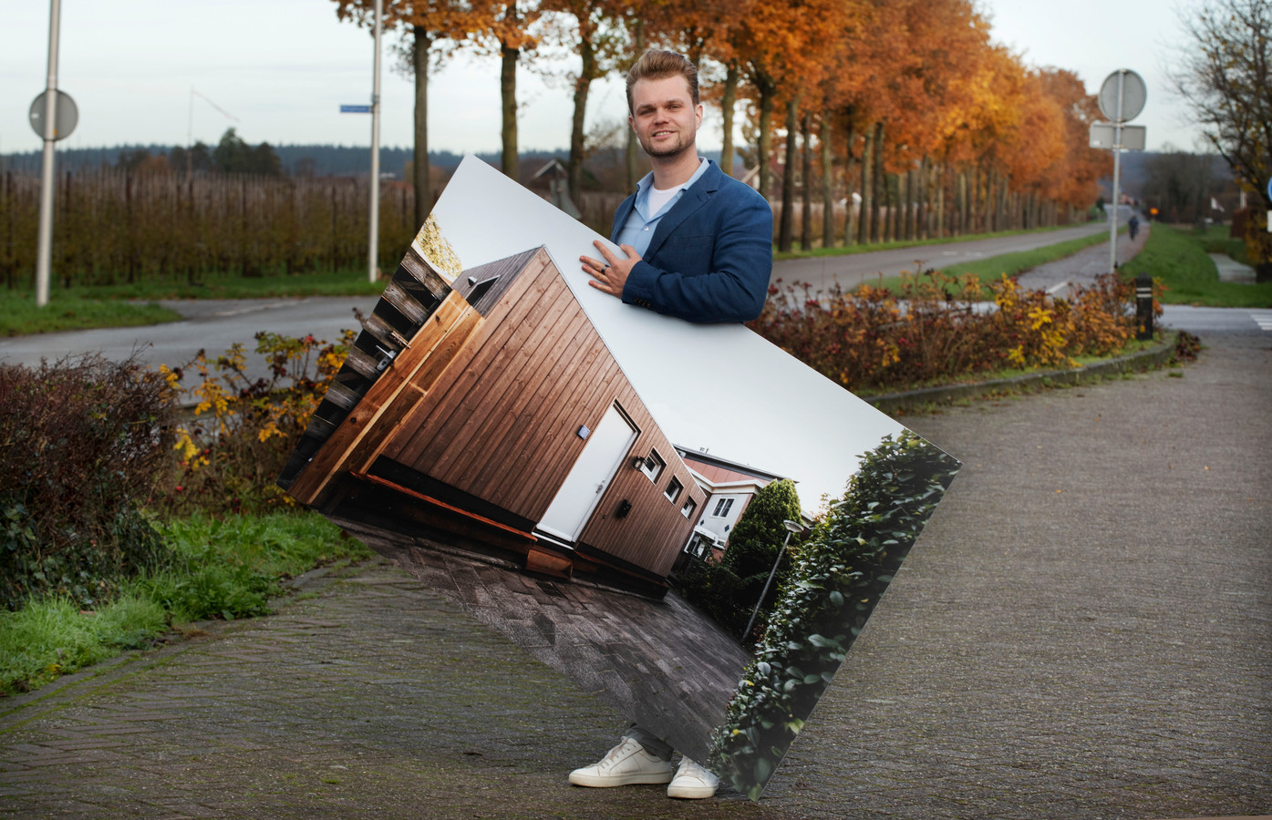 Eck en Wielenaar bouwt en verhuurt huisjes bij particulieren in de tuin ...